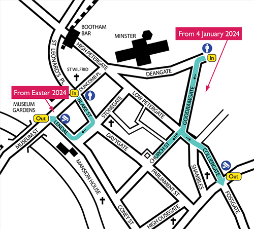 City centre access for Blue Badge holders – City of York Council